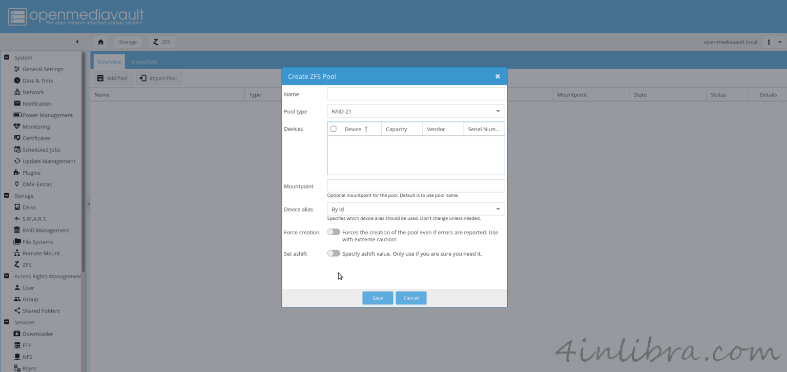 OpenMediaVault外掛OMV-extra安裝與啟用 - 阿榮黑白共